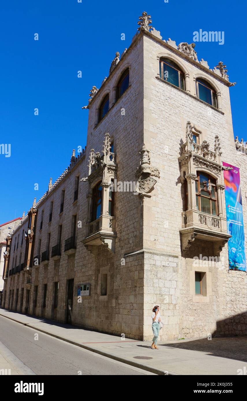 Palace where Christopher Columbus received by Spanish Catholic Kings ...