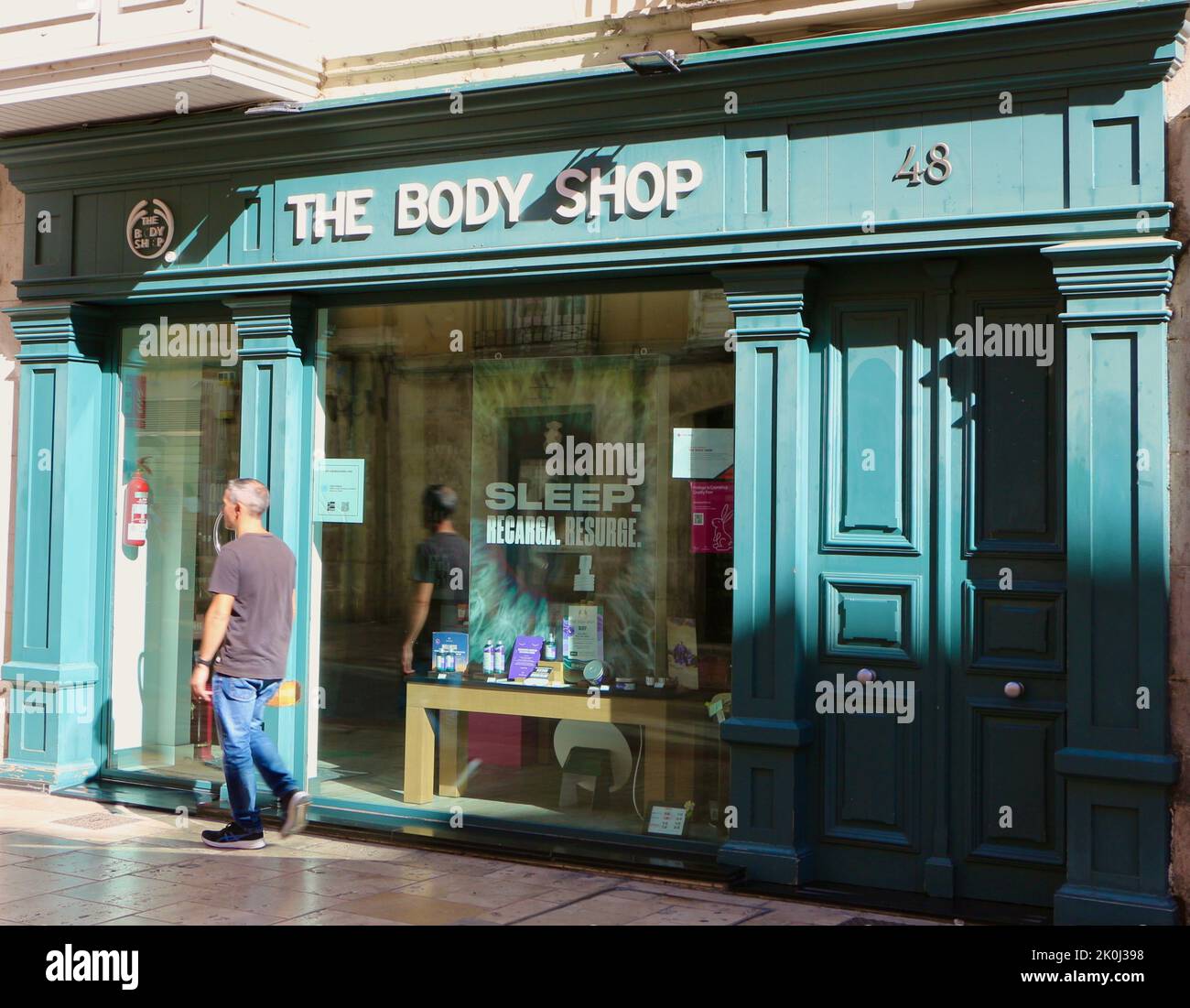 Cosmetics shop front signage hi-res stock photography and images - Alamy