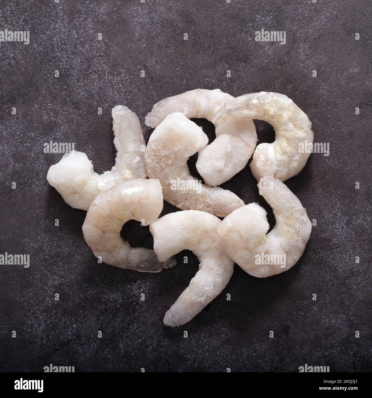 Raw frozen prawns hi-res stock photography and images - Alamy