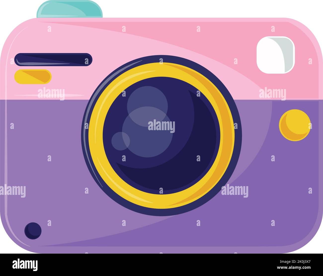 90s camera Stock Vector Images - Alamy