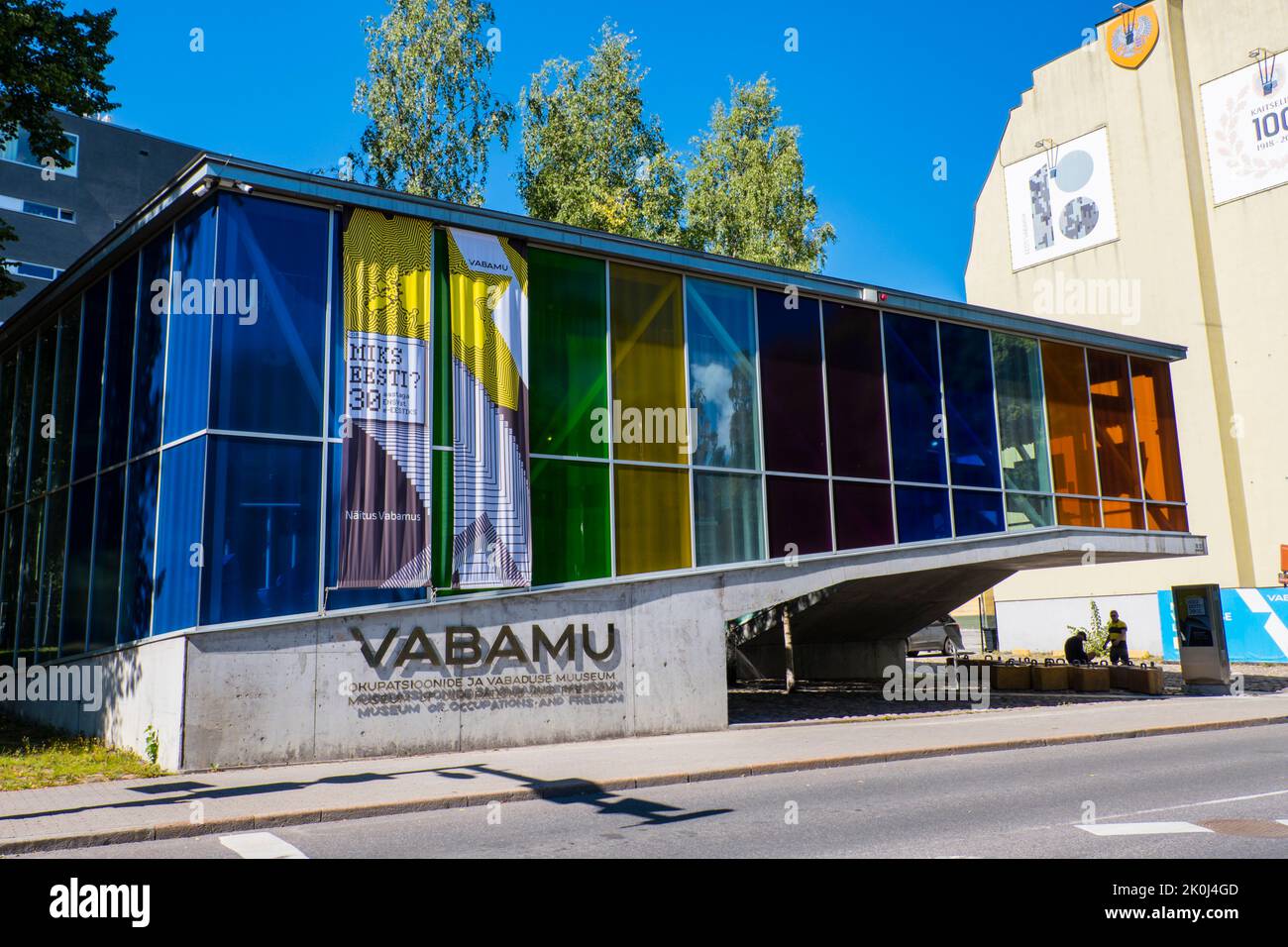 Vabamu, occupations museum, Tallinn, Estonia Stock Photo - Alamy