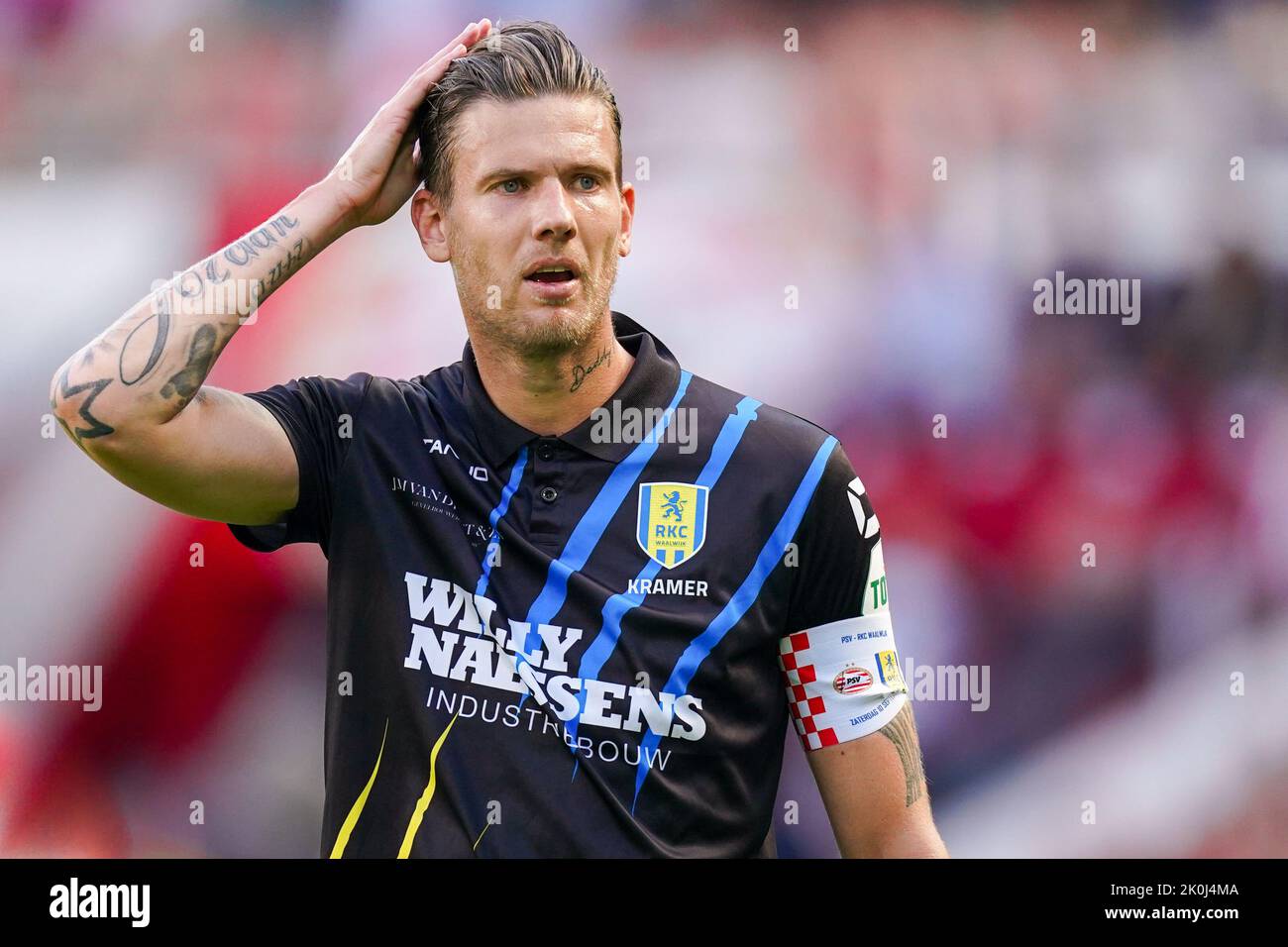 EINDHOVEN, NETHERLANDS - SEPTEMBER 11: Michiel Kramer of RKC Waalwijk ...