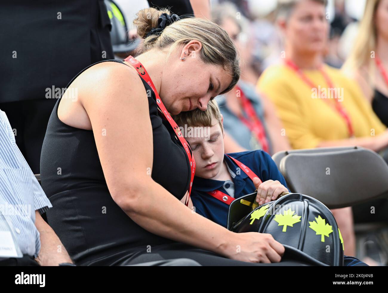 Krista Semchuk, daughter of Firefighter Carla Angela Kulczycki of ...
