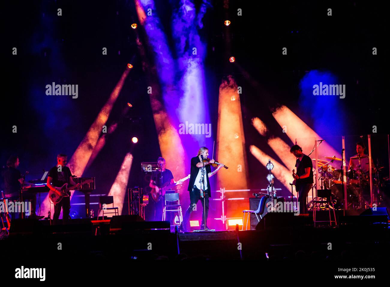 Milan Italy. 11 September 2022. The German violinist David Christian ...