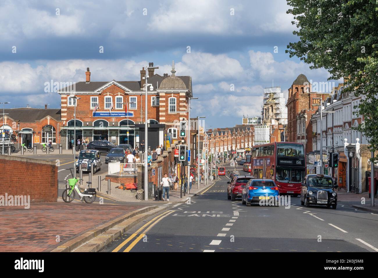 St John's Hill, Clapham Junction Railway Station, London, England, UK ...