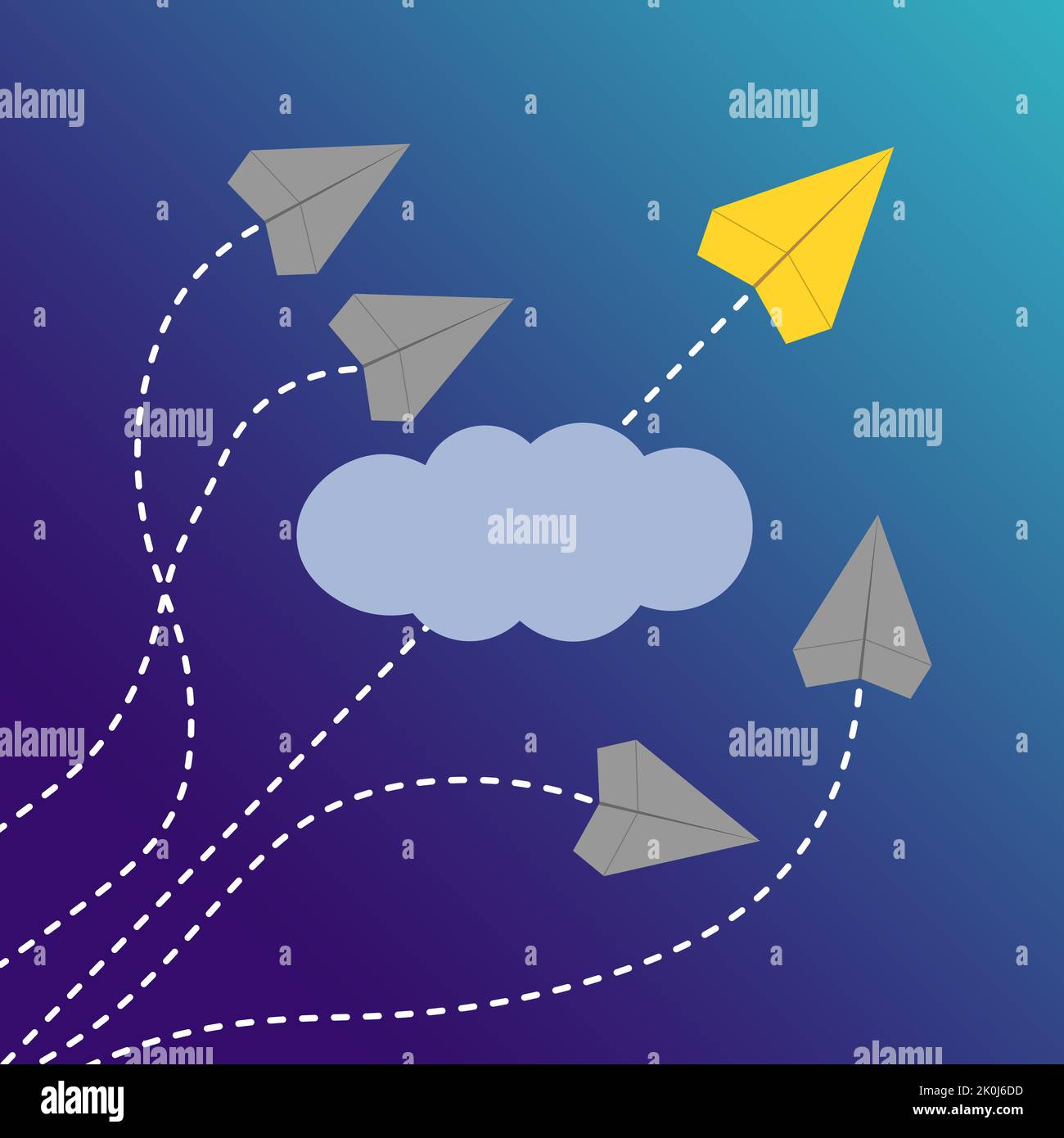 Leadership, boldness and innovation Stock Photo - Alamy