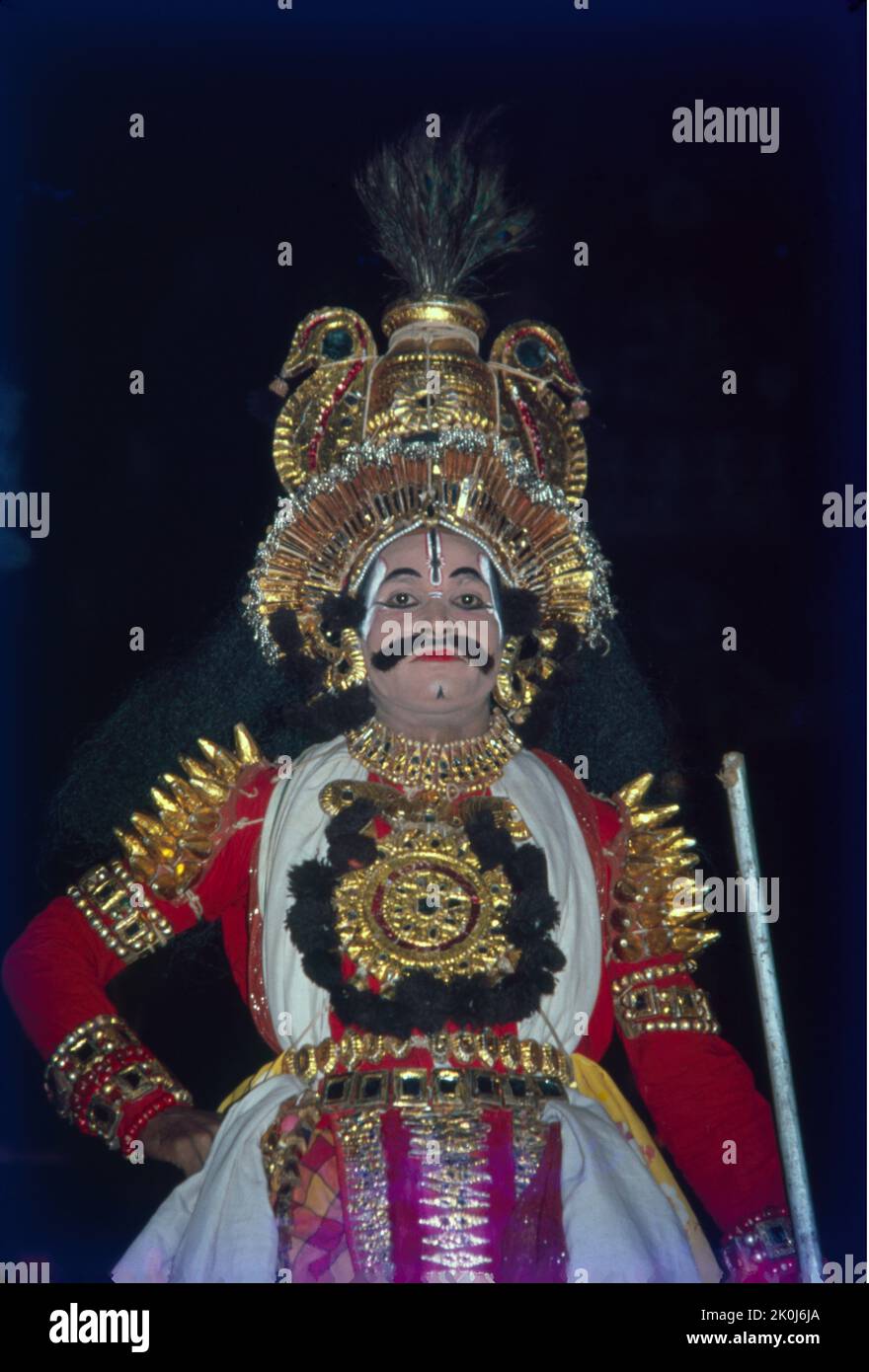Yakshagana, Folk Dance, Karnataka Stock Photo - Alamy