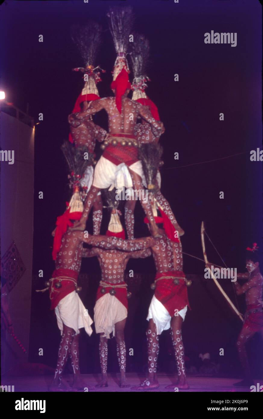 Tribal Dance, Karnataka Stock Photo - Alamy