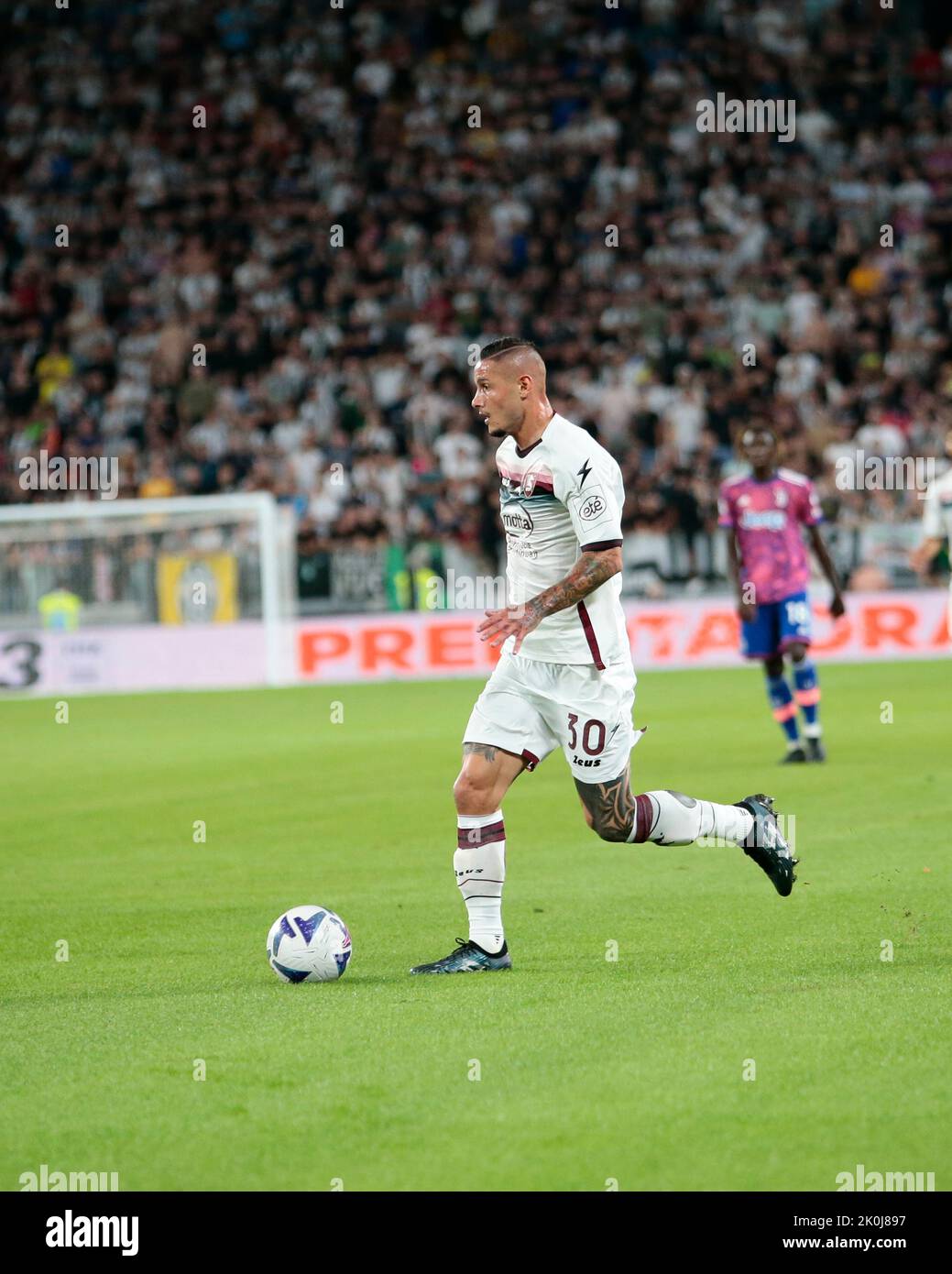 Pasquale Mazzocchi of Us Salernitana during the Italian Serie A ...