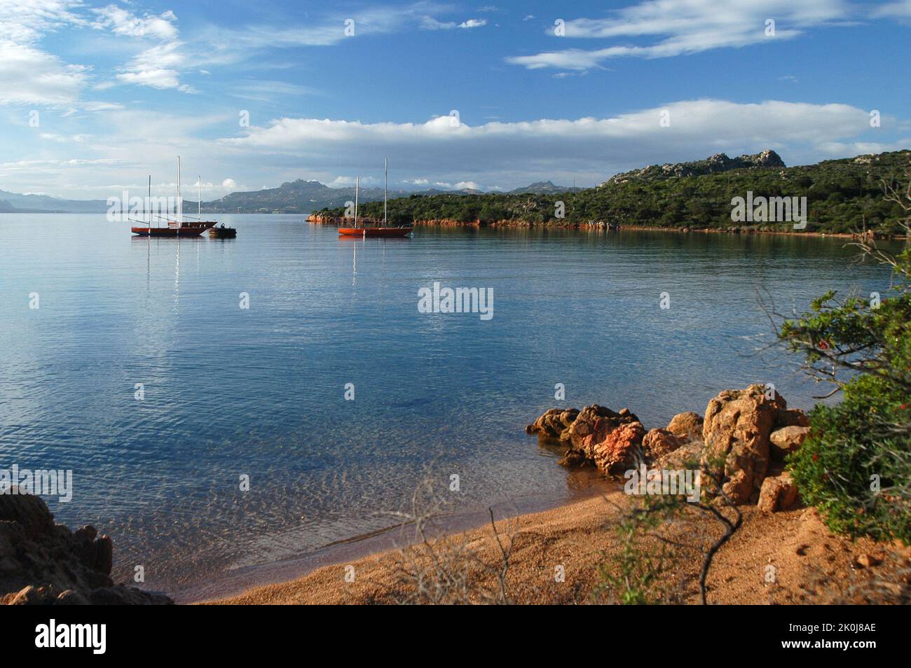 Porto Palma, Caprera island, La Maddalena archipelago, Sardinia, Italy ...
