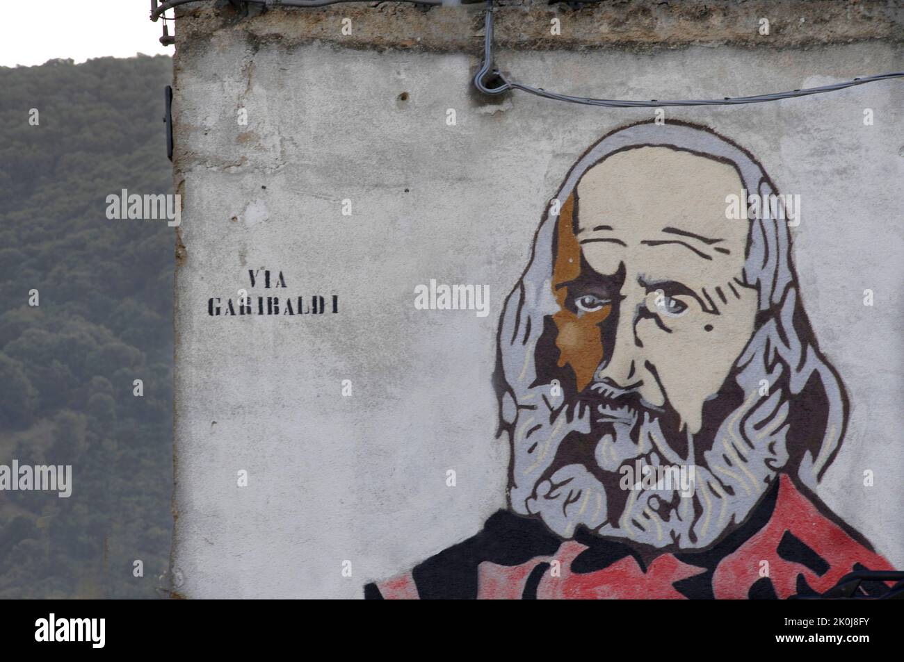 Murals, Orgosolo, Sardinia, Italy Stock Photo - Alamy