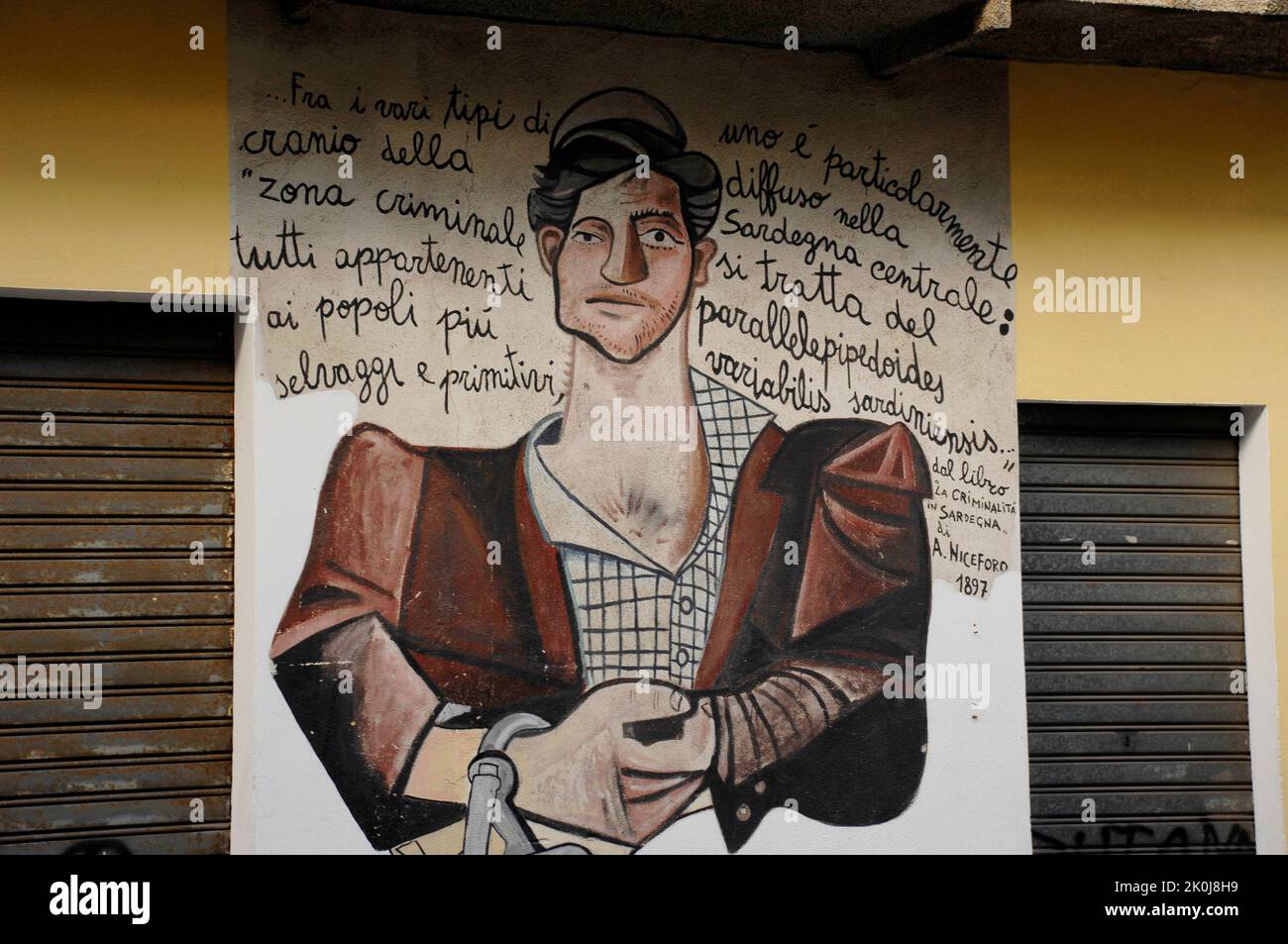 Murals, Orgosolo, Sardinia, Italy Stock Photo - Alamy