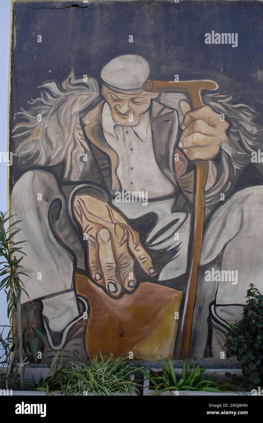 Murals, Orgosolo, Sardinia, Italy Stock Photo - Alamy