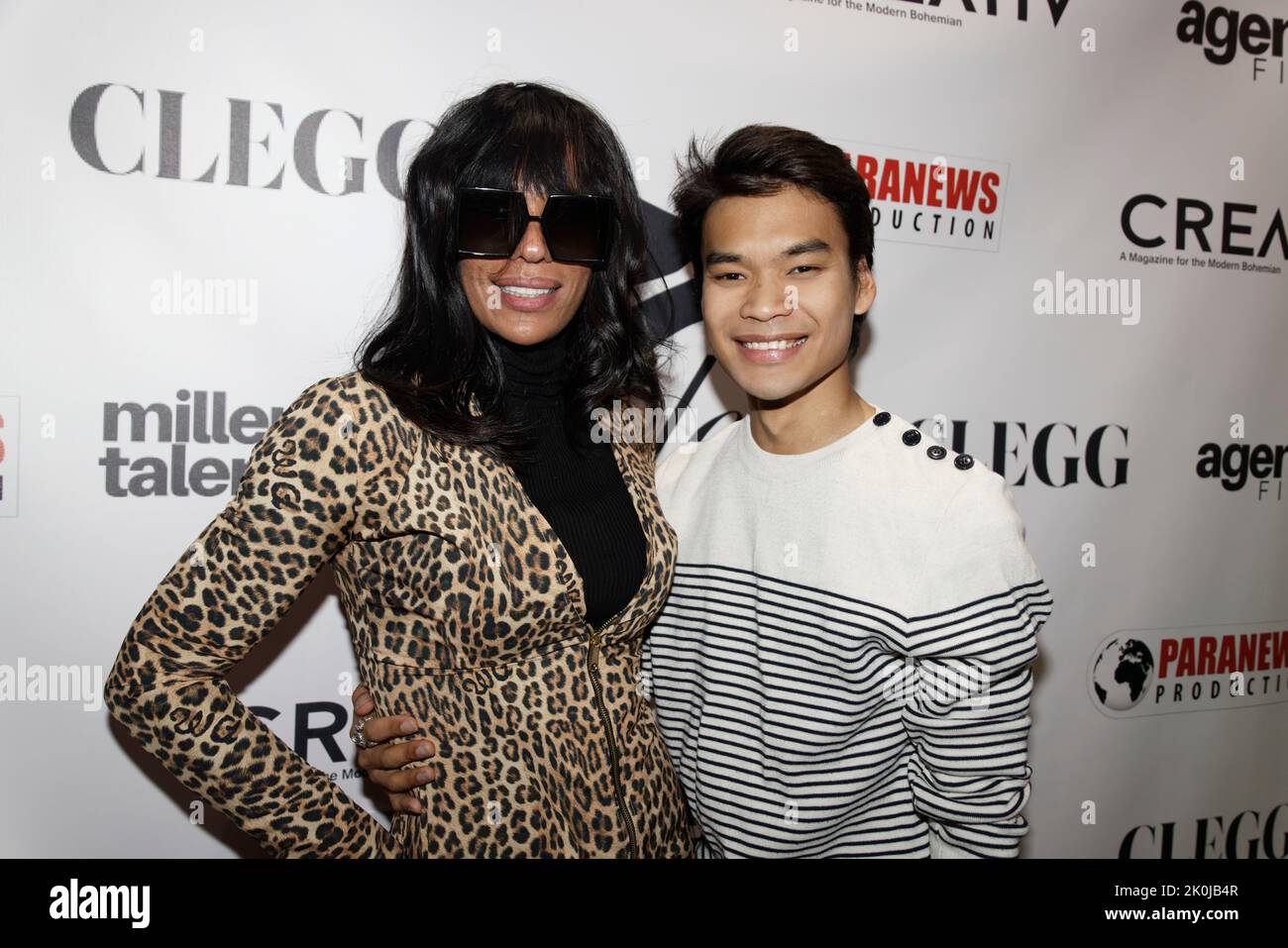 Paris, France. 9th Sep, 2022. A guest and Jeremy Bellet attend the ...