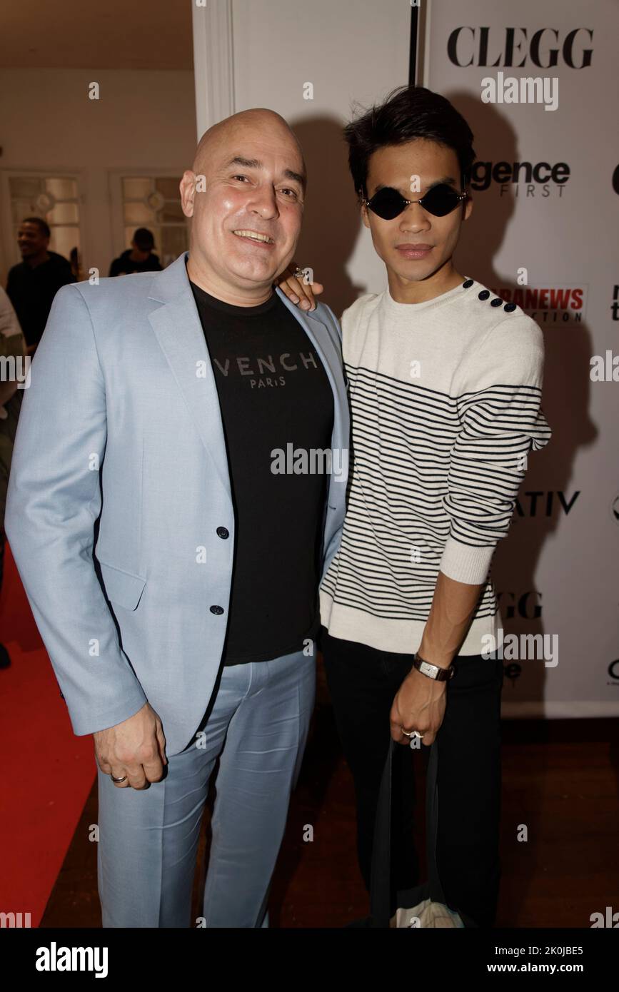 Paris, France. 9th Sep, 2022. Christophe Courtois and Jeremy Bellet ...