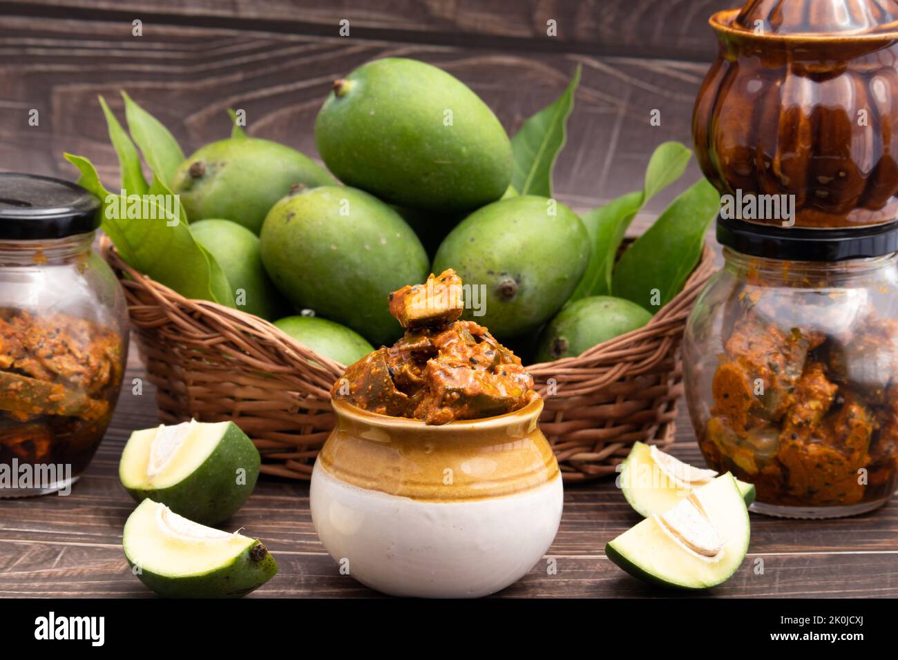 Mango Pickle Also Called Aam Ka Achar, Sookha Kairi, Chatpata Loncha Is ...