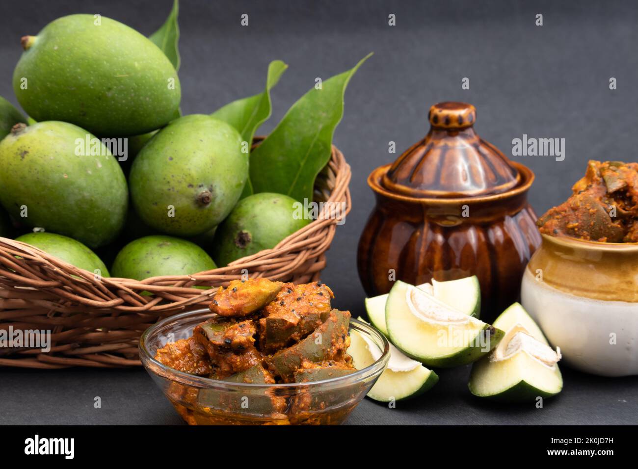 Mango Pickle Also Called Aam Ka Achar, Sookha Kairi, Chatpata Loncha Is ...