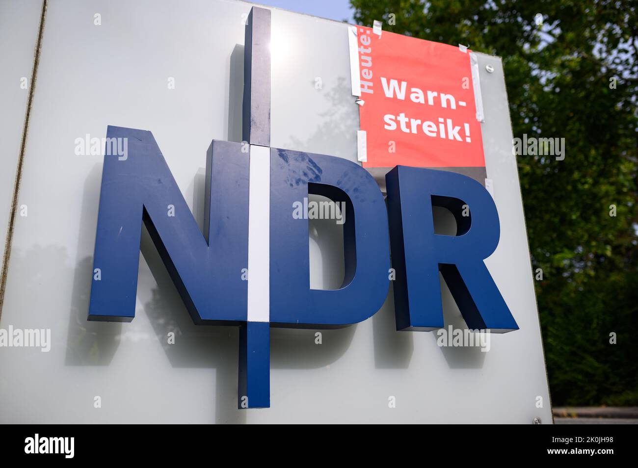 Frankfurt, Germany. Hamburg, Germany. 12th Sep, 2022. Above the NDR ...