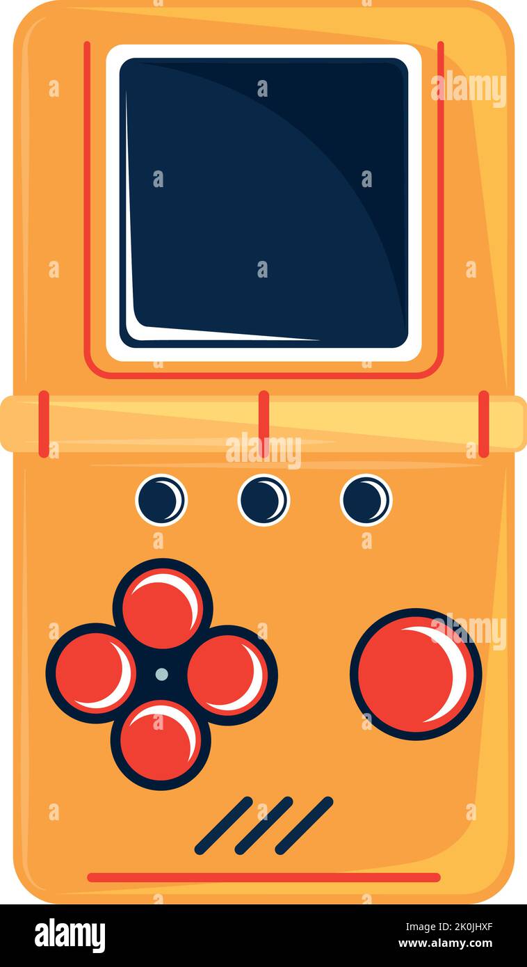 portable console game Stock Vector Image & Art - Alamy