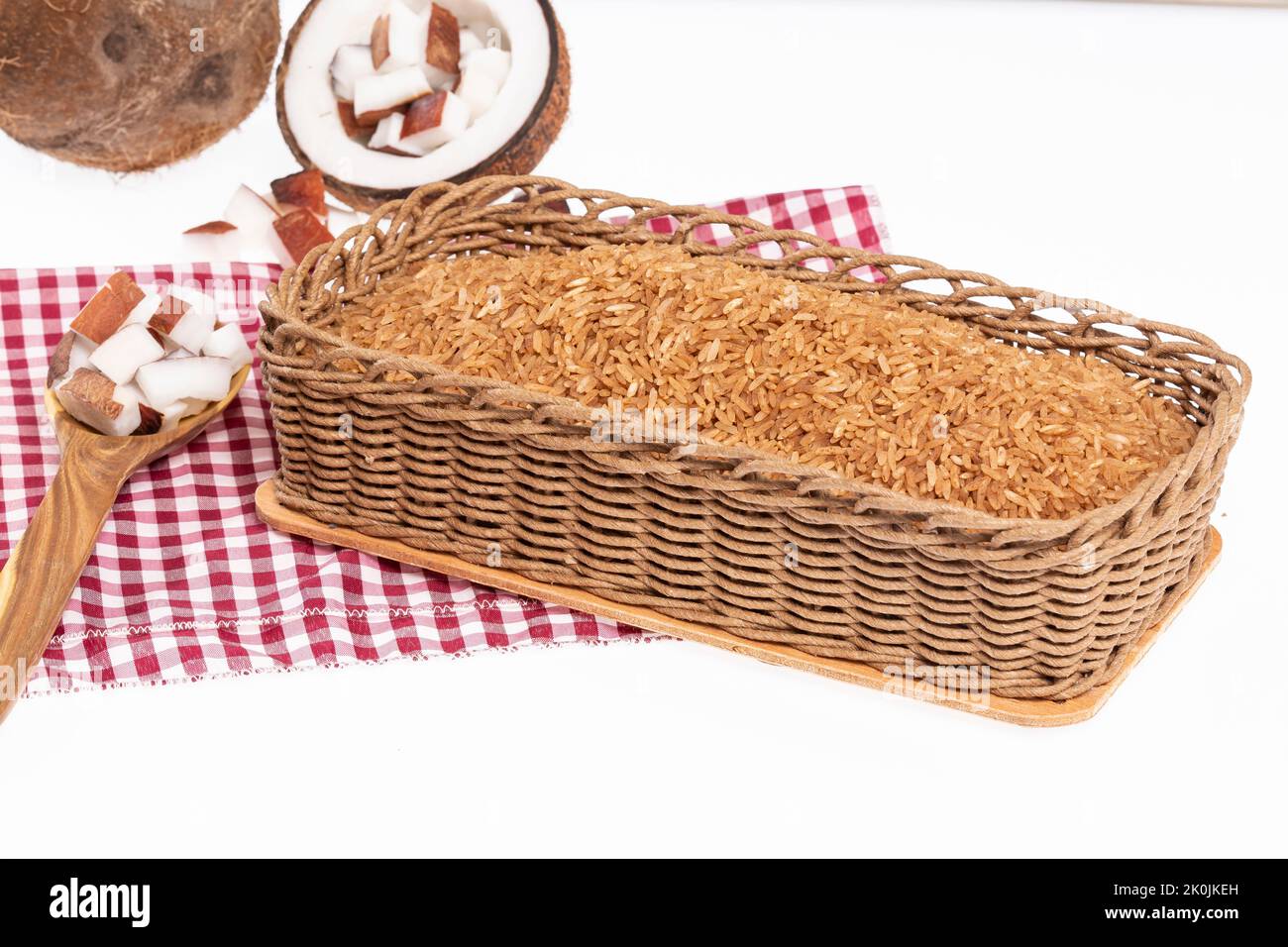 Sweet brown rice grain hi-res stock photography and images - Alamy