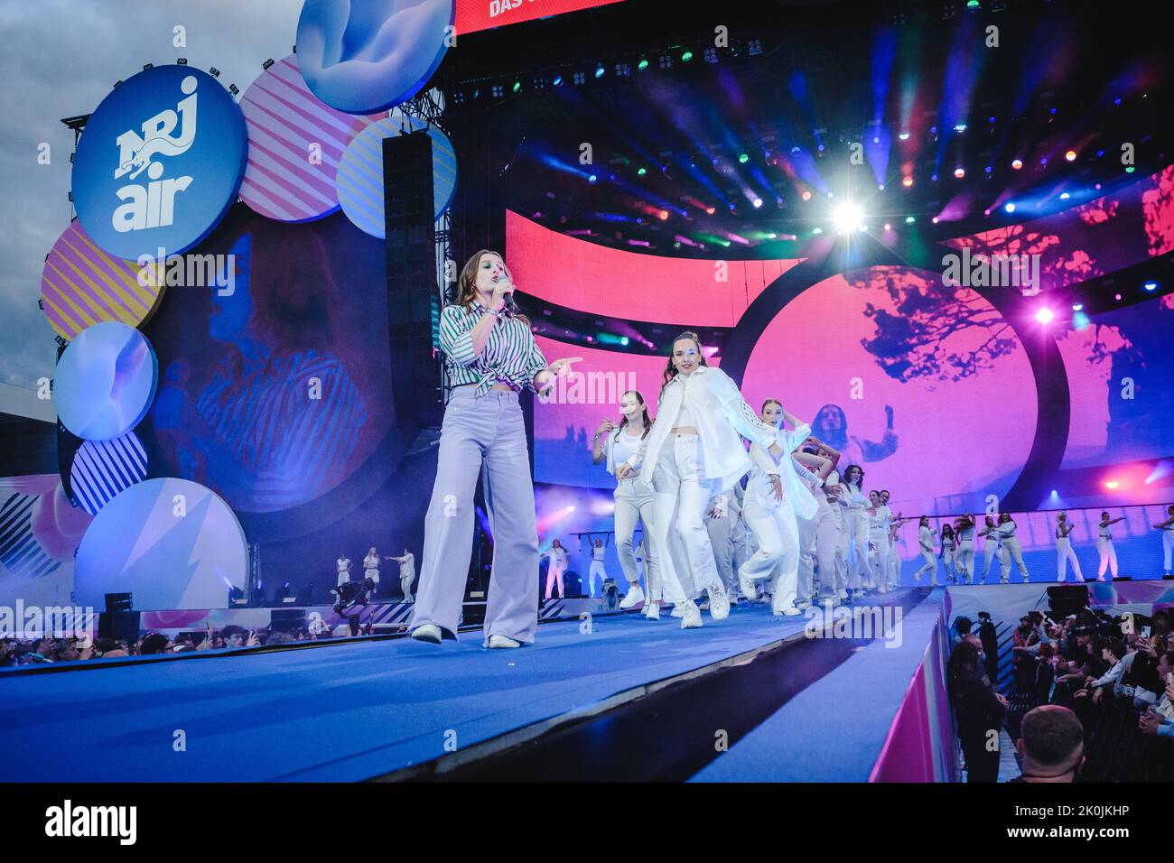 Thun, Switzerland. 10th, September 2022. The Swiss singer and ...