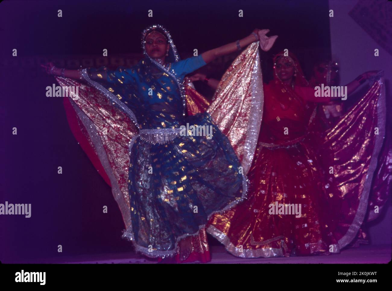 Choli Dance, Folk Dance, Madhya Pradesh Stock Photo - Alamy