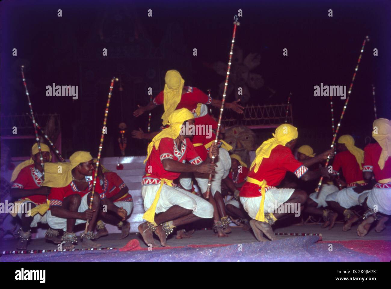 Folk Dance Kadi from Madhya Pradesh Stock Photo - Alamy