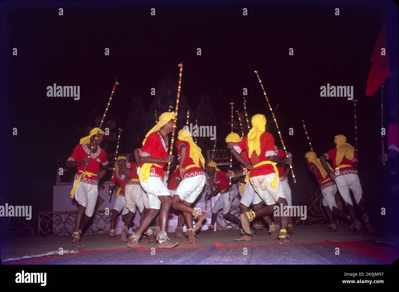 Folk Dance Kadi from Madhya Pradesh Stock Photo - Alamy