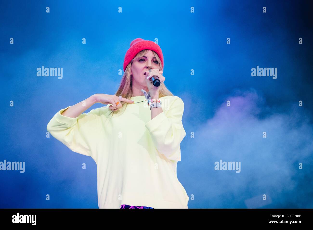 Thun, Switzerland. 10th, September 2022. The Canadian Laurell singer ...