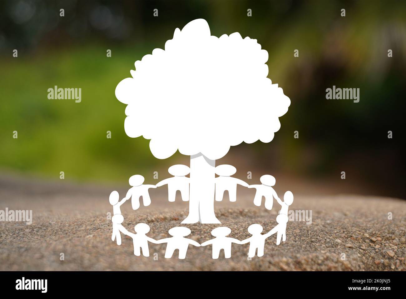 Svae tree save nature earth day concept background stockimage Stock ...
