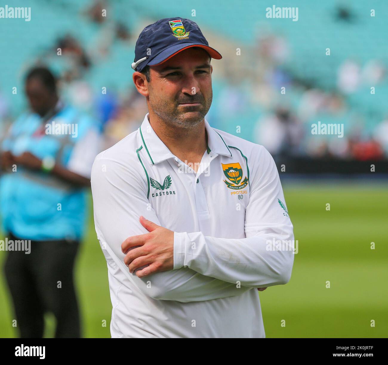 South Africa's Dean Elgar after the Third LV= Insurance Test match day ...