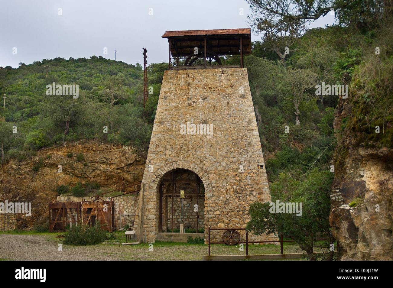Montevecchio Mine, Ingurtosu, Arbus, Medio Campidano, Sardinia, Italy ...