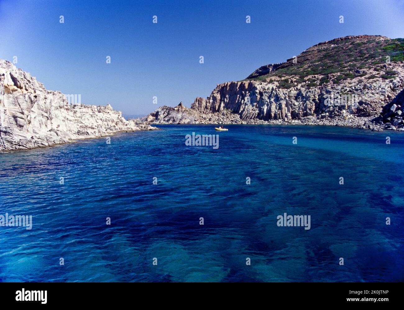 Cala Vinagra bay, Carloforte, Isola di san Pietro, Sulcis, Iglesiente ...