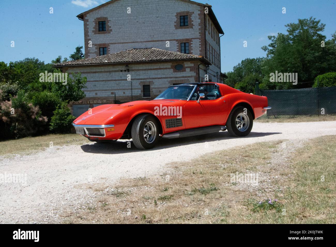 PESARO - ITALY - JULY 02 - 2022 : rally of classic cars Chevrolet ...