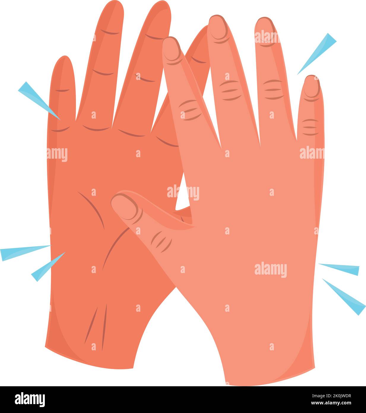 clapping hands gesture Stock Vector Image & Art - Alamy