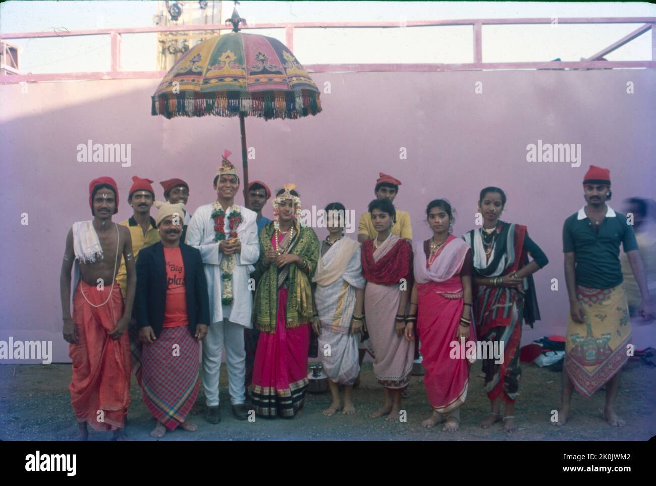 Koli Wedding from Maharashtra in Folk Dance Form Stock Photo - Alamy