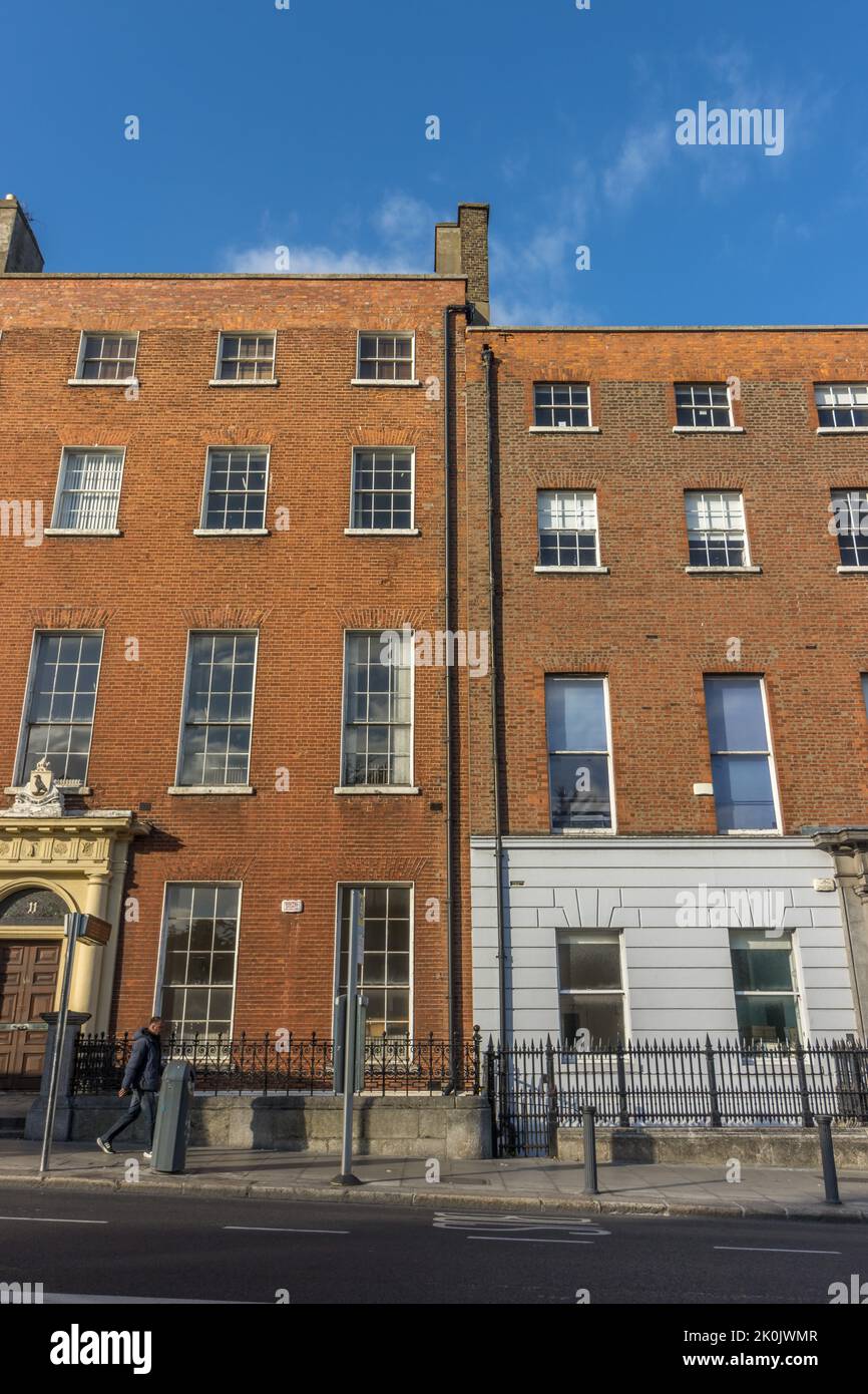A vertical shot of a brick building on a sunny afternoon, Parnell ...