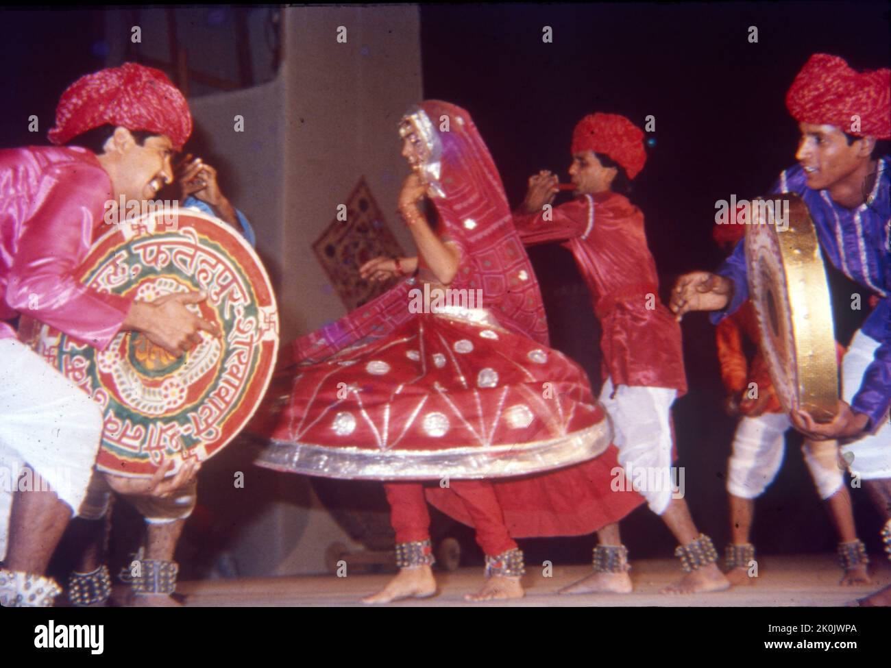 Hori Nrutya (Dance at Holi Festival), Rajasthan Stock Photo - Alamy