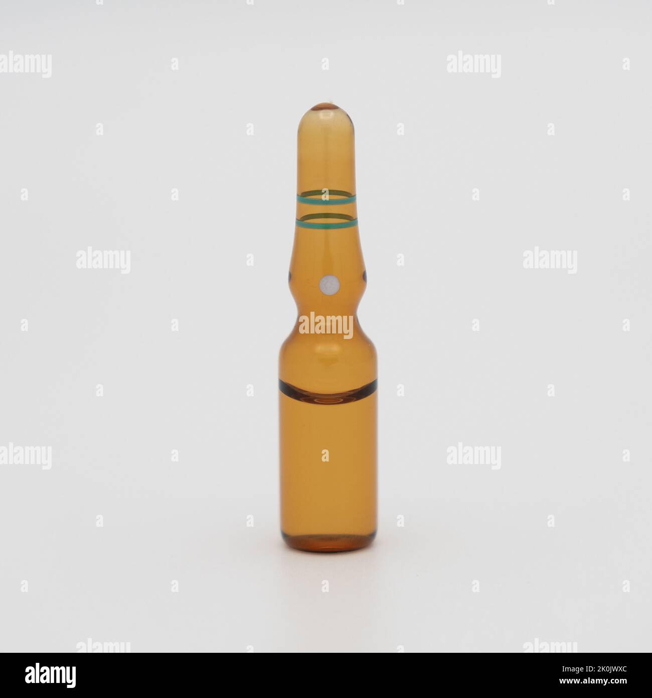 An anesthesia drug glass bottle isolated on a white background Stock ...