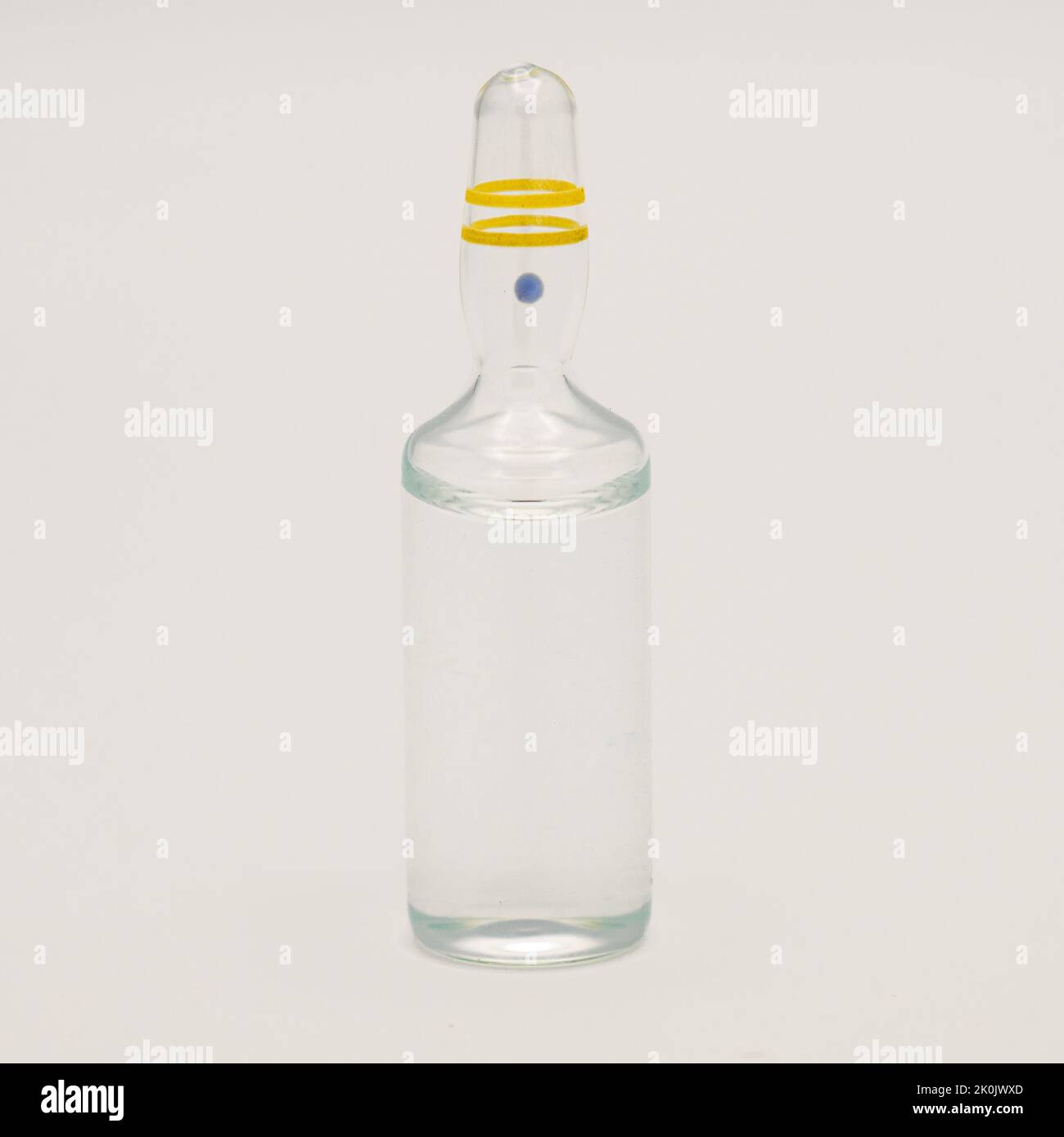 An anesthesia drug glass bottle isolated on a white background Stock ...