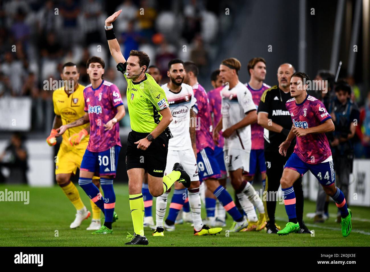 Var football checking hi-res stock photography and images - Alamy