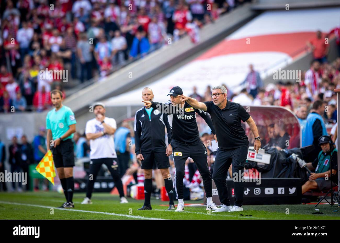 Union’s head coach Urs Fischer 1. FC Köln - Union Berlin 11.09.2022 ...