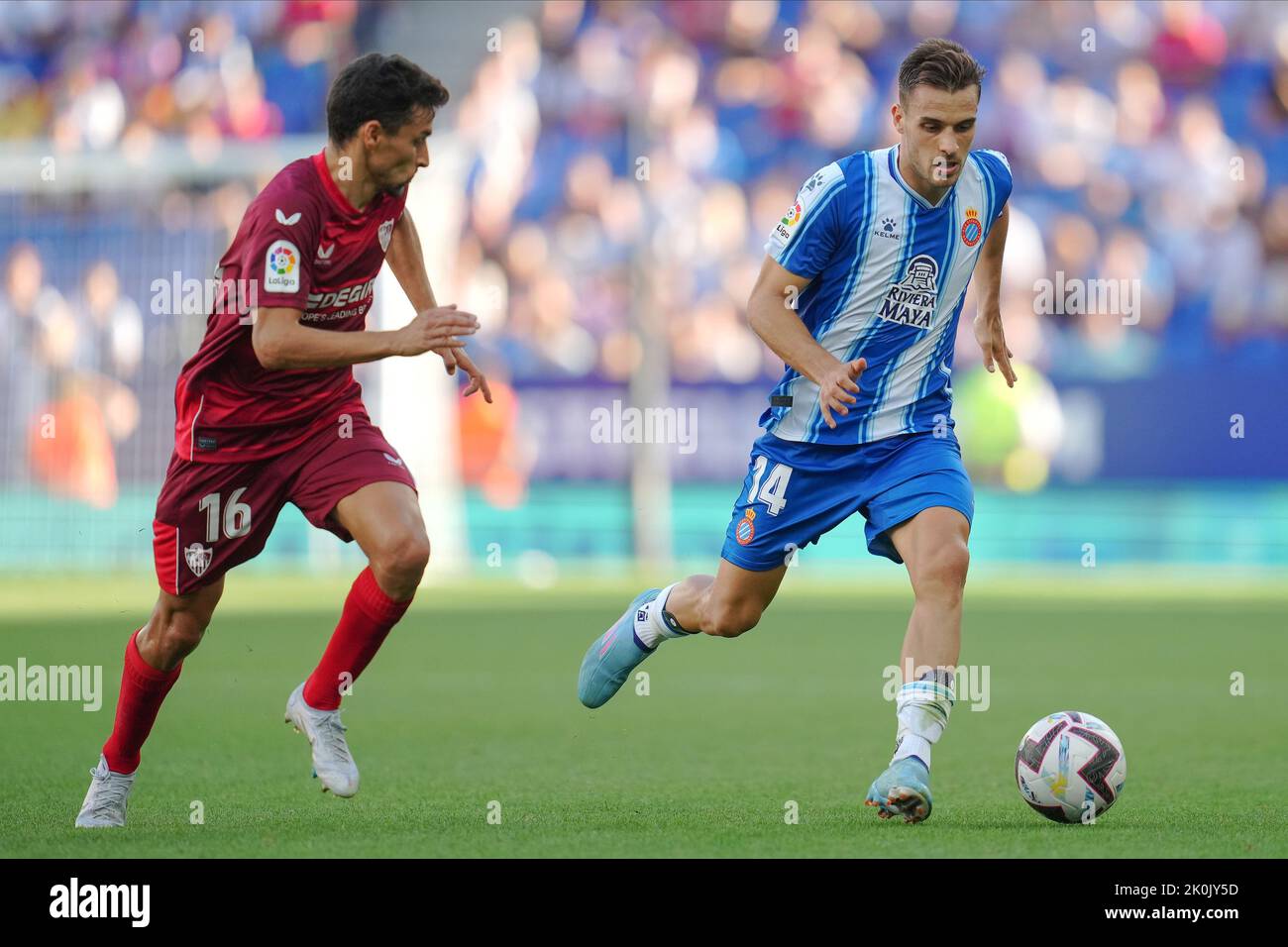 Brian Olivan of RCD Espanyol during the La Liga match between RCD ...