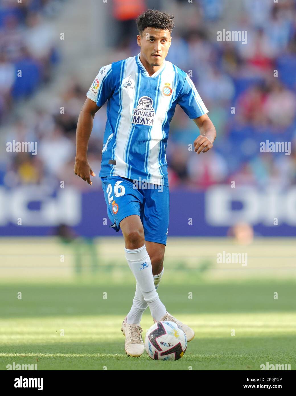 Omar El Hilali of RCD Espanyol during the La Liga match between RCD ...