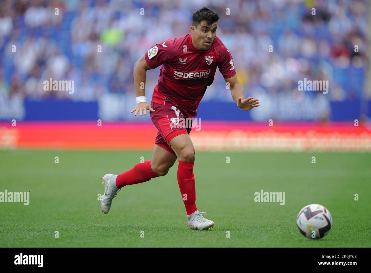 Marcos Javier Acuna of Sevilla FC during the La Liga match between RCD ...