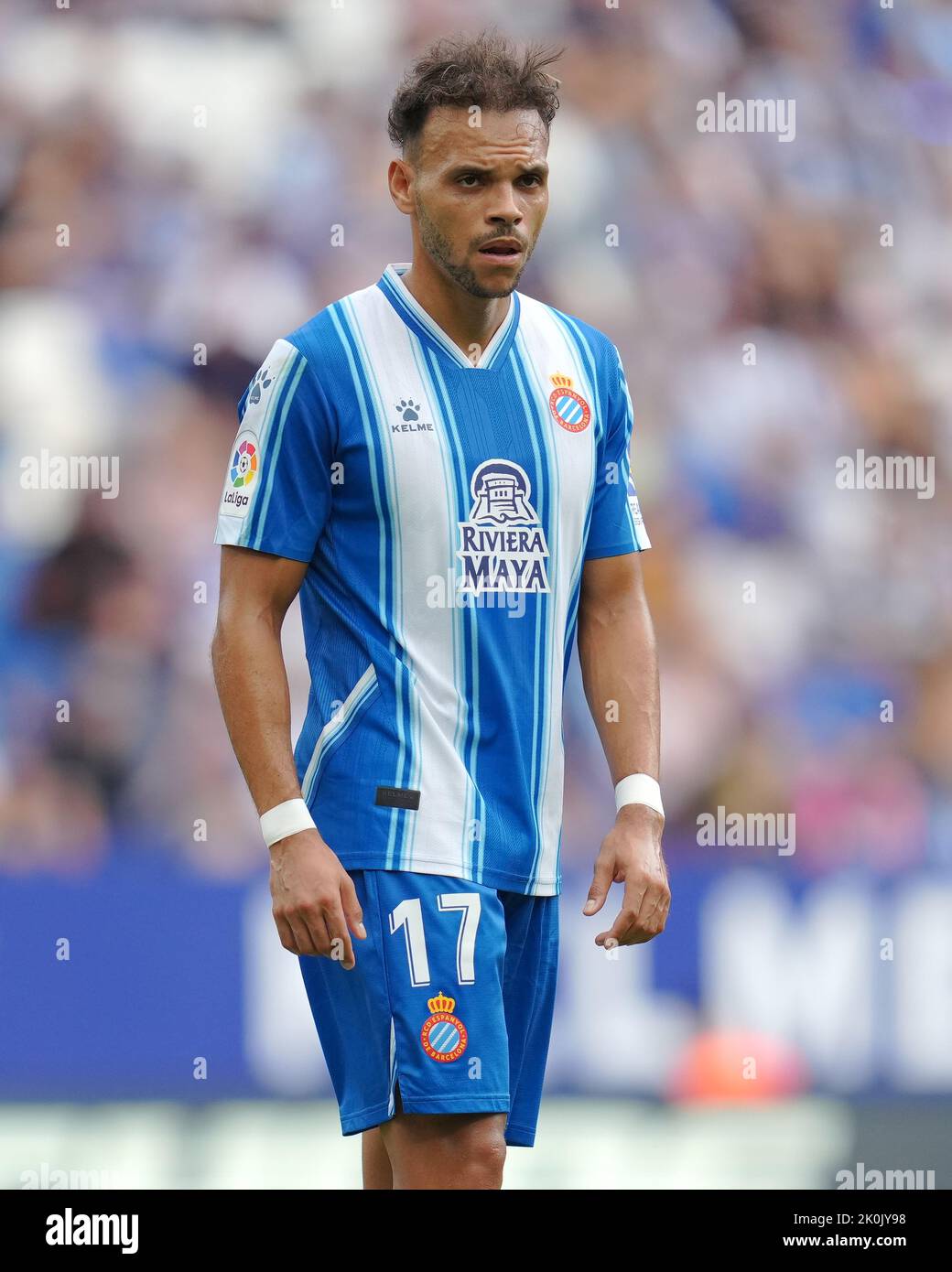 Martin Braithwaite of RCD Espanyol during the La Liga match between RCD ...
