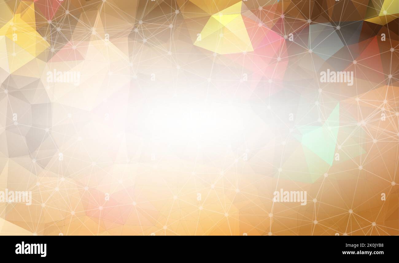 Brown low poly background. Polygonal design pattern. Bright mosaic modern geometric design ...