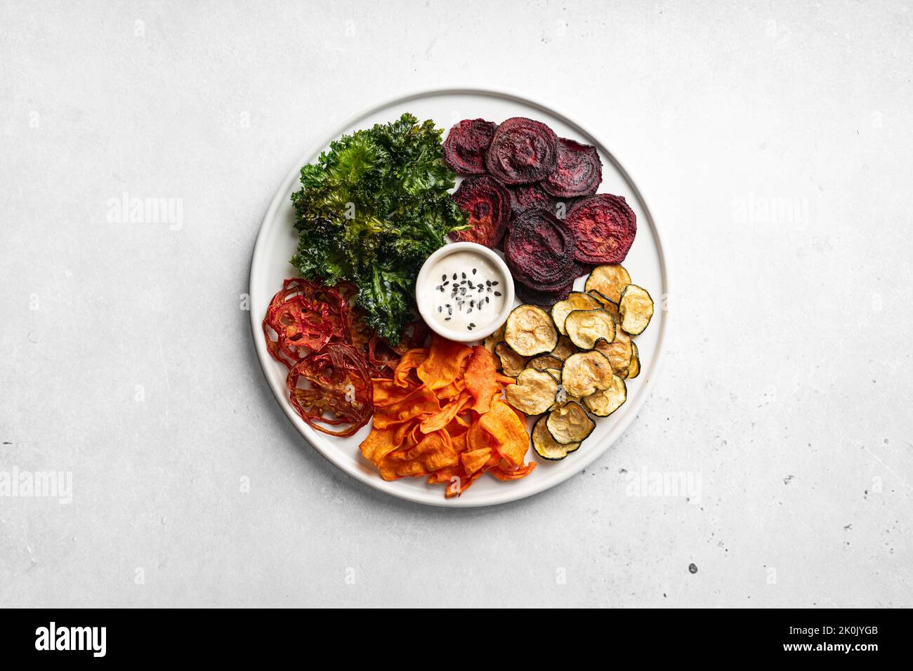 Dried vegetables chips Stock Photo - Alamy