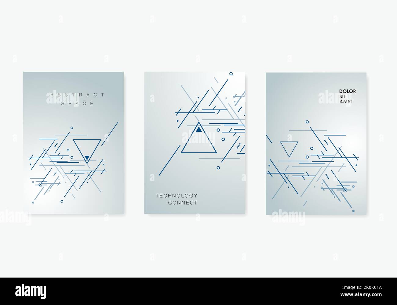 Modern abstract geometric background. Creative triangles style ...