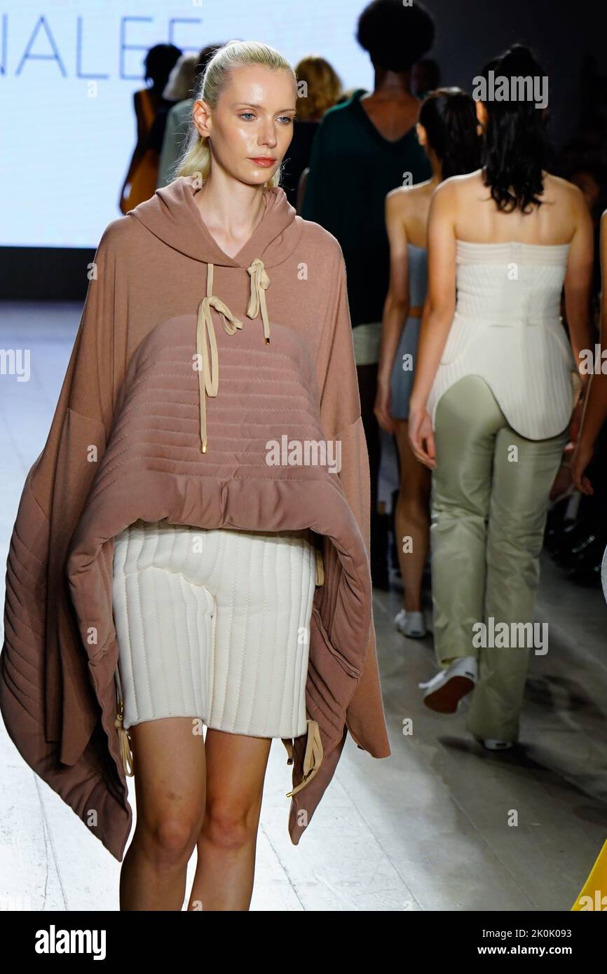 09/11/2022, New York City, New York Model on the runway Lunalee Spring ...